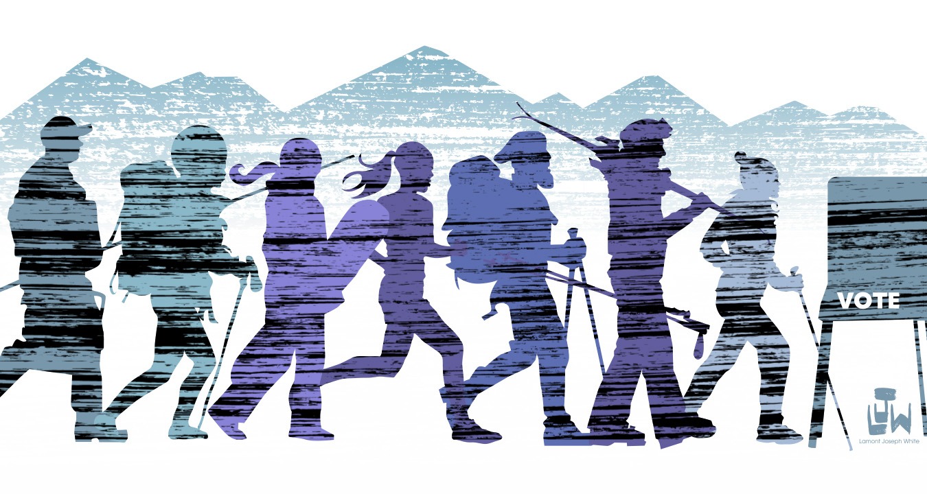 Voter Line - Protect Our Winters