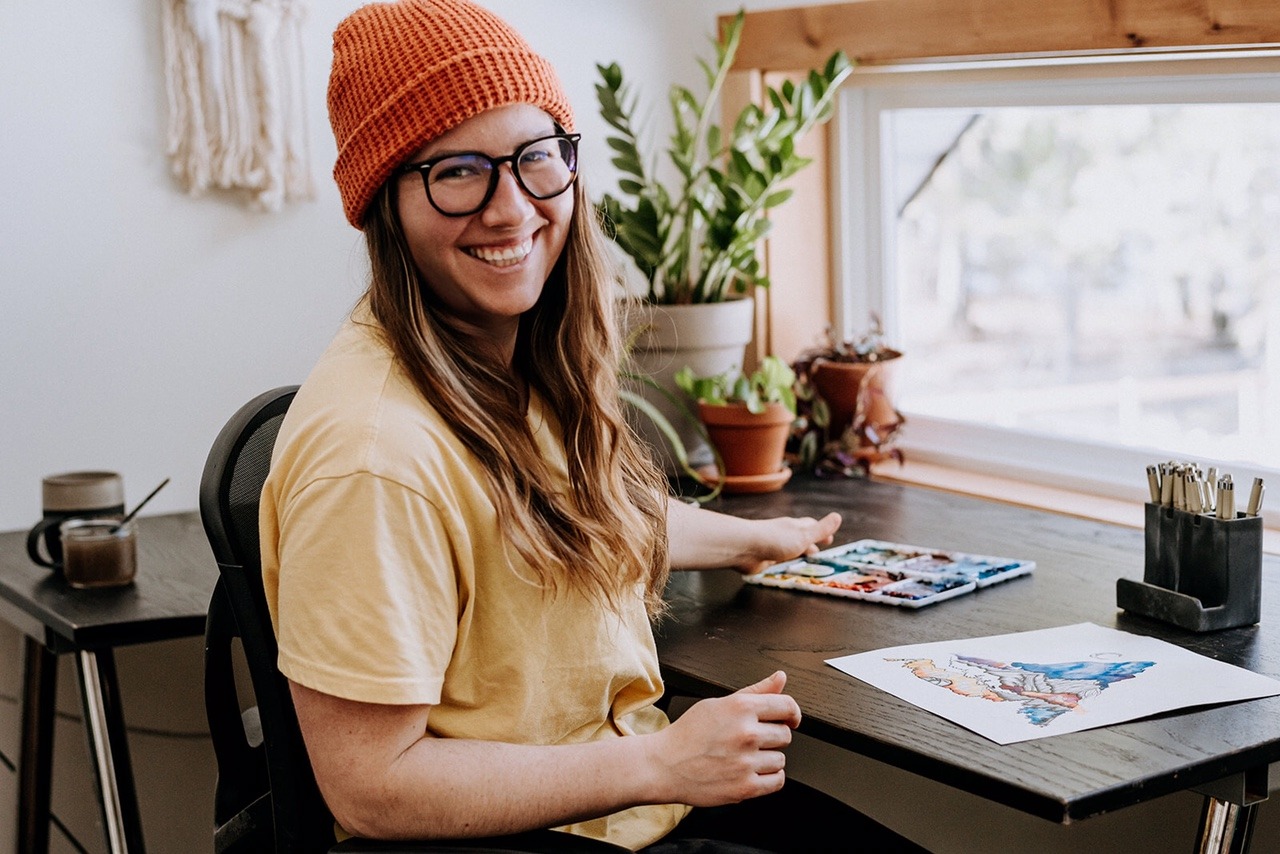 Kate Zessel inspires adventure and advocacy through art - Protect Our ...