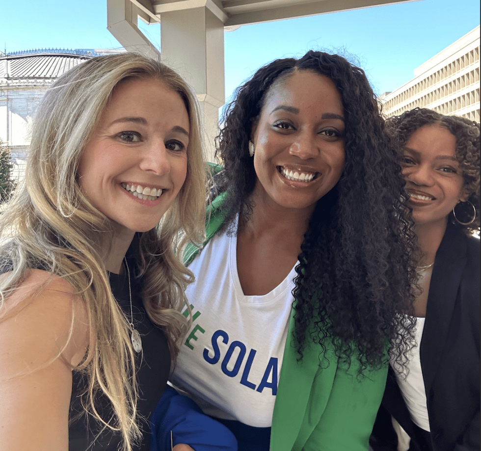 Caroline Gleich Visits the White House to Celebrate the 1 Year ...