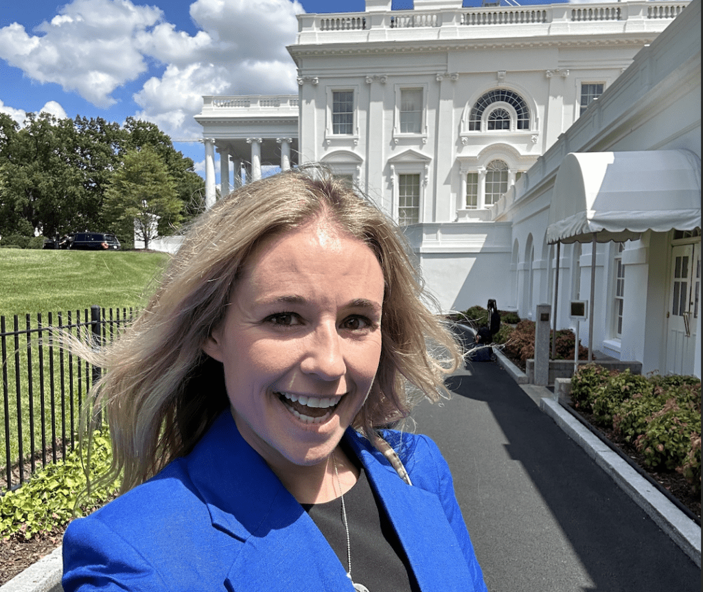 Caroline Gleich Visits the White House to Celebrate the 1 Year ...