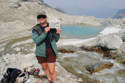 Tracking Receding Glaciers Through Paintings With Climate Artist, Jill ...