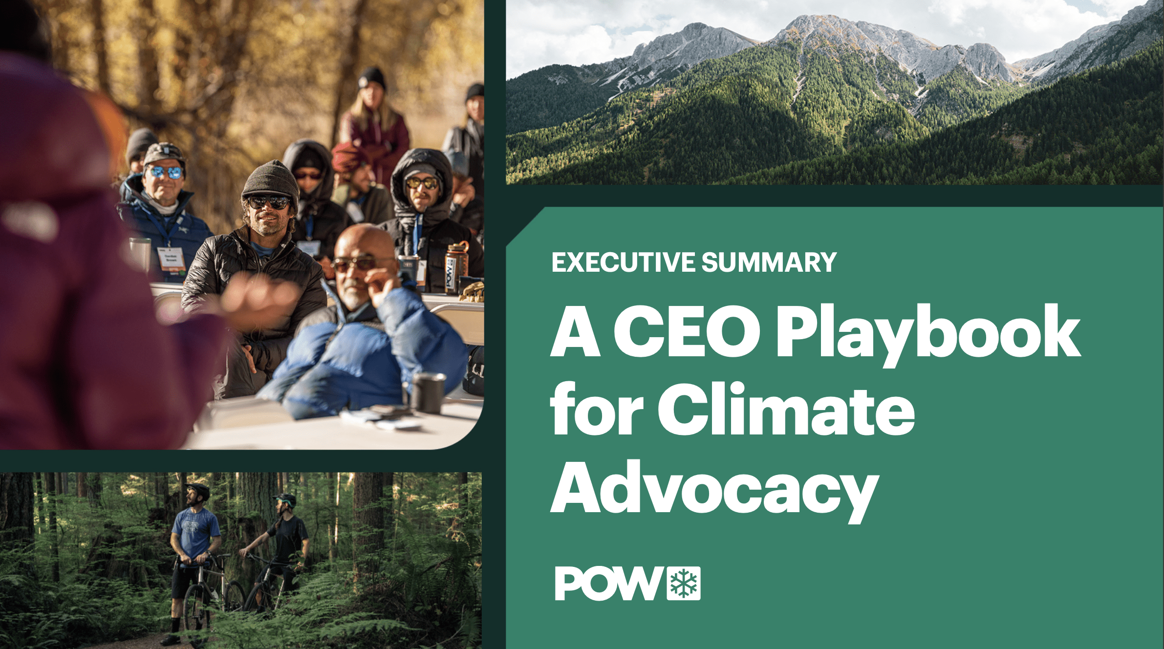 CEO Playbook - Protect Our Winters